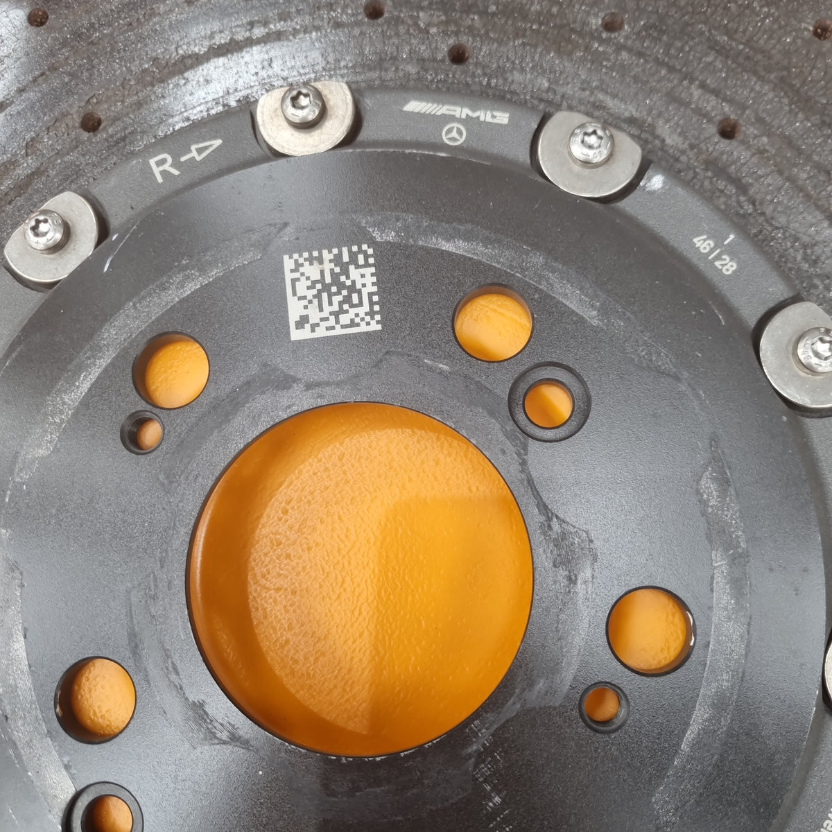 MERCEDES E63sAMG 2010-2020 carbon ceramic Front Right Brake rotor A231 ...