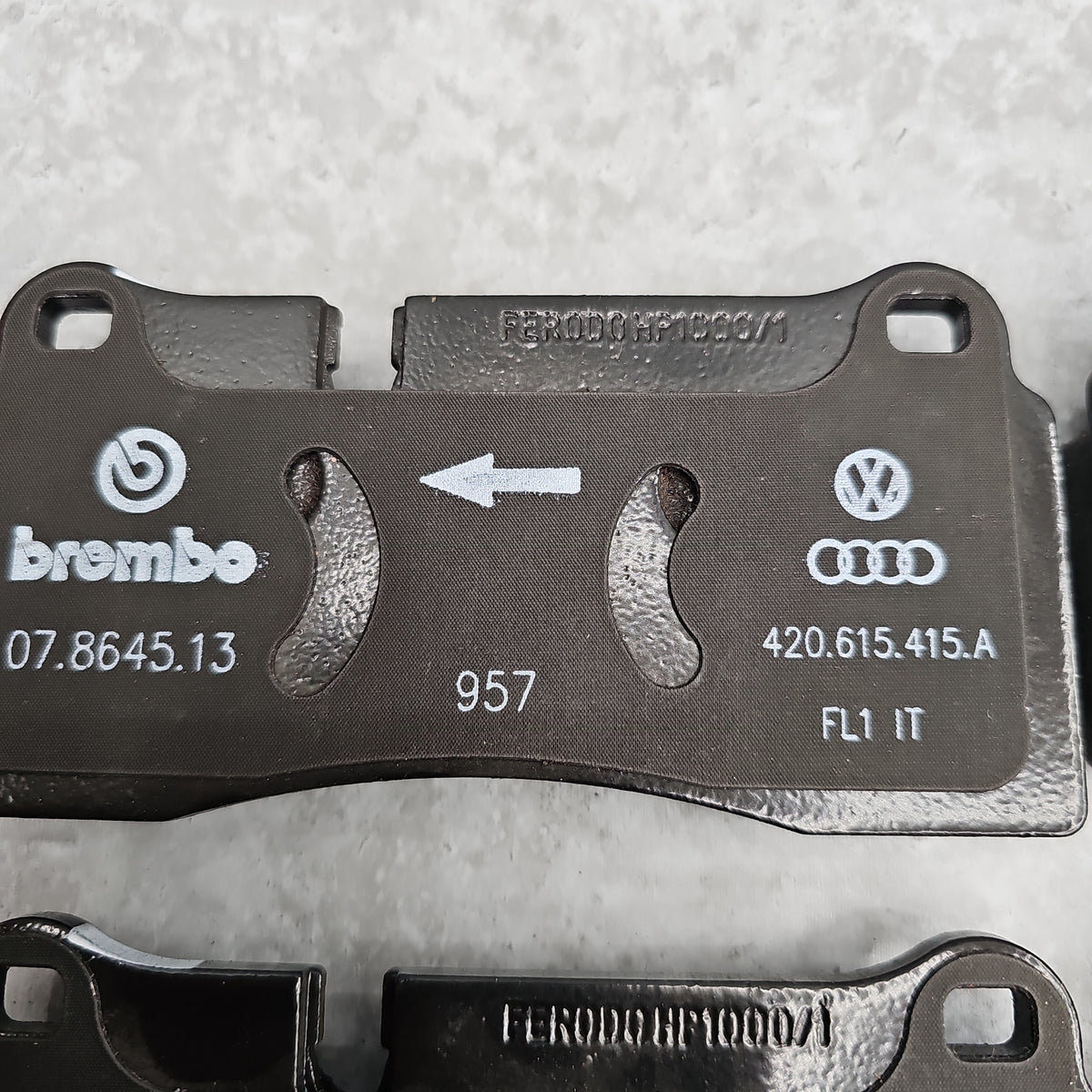 Lamborghini Gallardo LP560 Rear Brake Pad Set 420698451B – ApexSpares