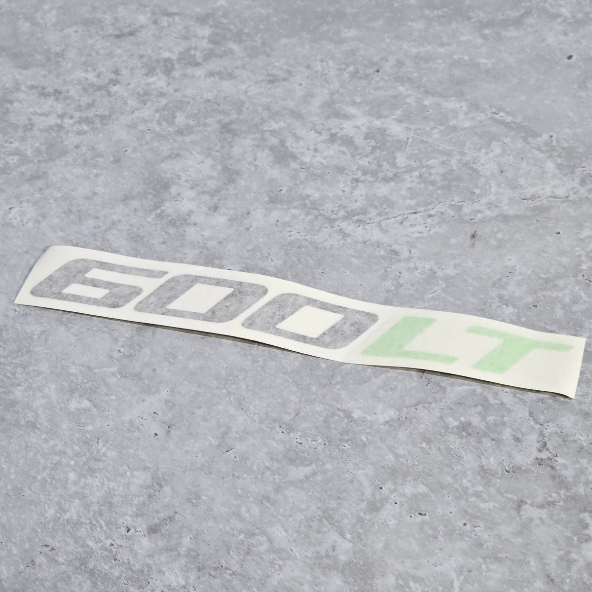 MCLAREN 600LT MSO CARBON ENTRANCE SILL STICKER - BLACK/ GREEN – ApexSpares