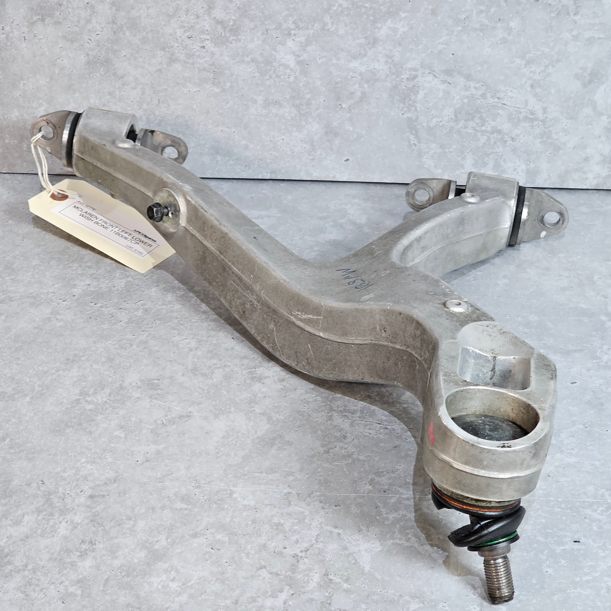 MCLAREN FRONT LEFT LOWER WISH BONE 11B0067CP – ApexSpares