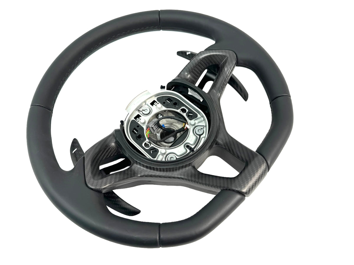 MCLAREN 570S MSO LEATHER STEERING WHEEL BLACK 13N1131CP-16003SW ...