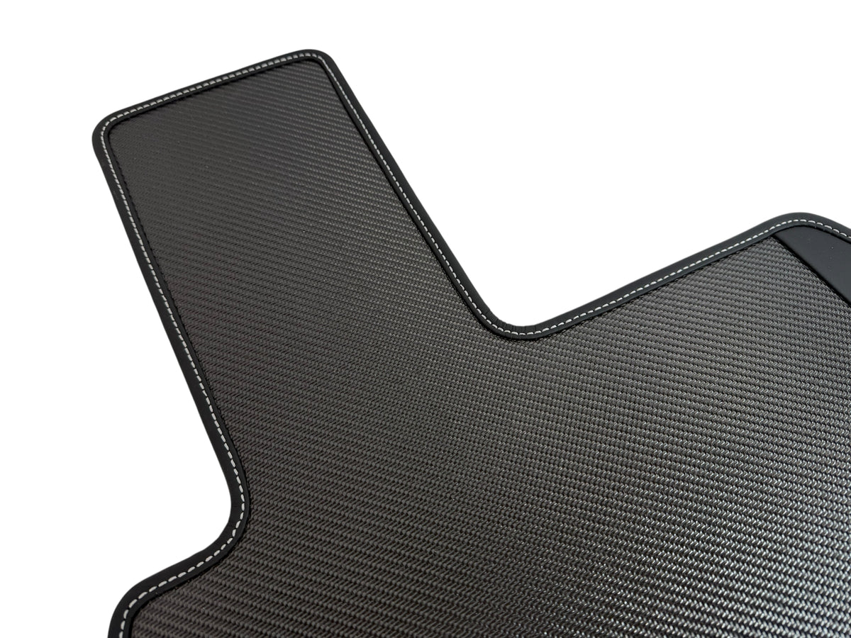 PORSCHE 992 GT3-RS CARBON WITH LEATHER EDGE FLOOR MATTS 9GT - LHD ...