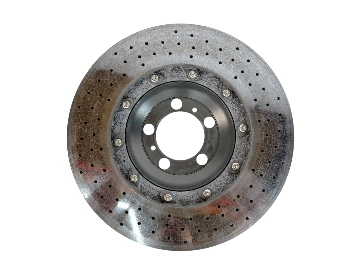 PORSCHE 992 GT3RS FRONT LEFT PCCB CERAMIC BRAKE DISC 9GT615301H ...