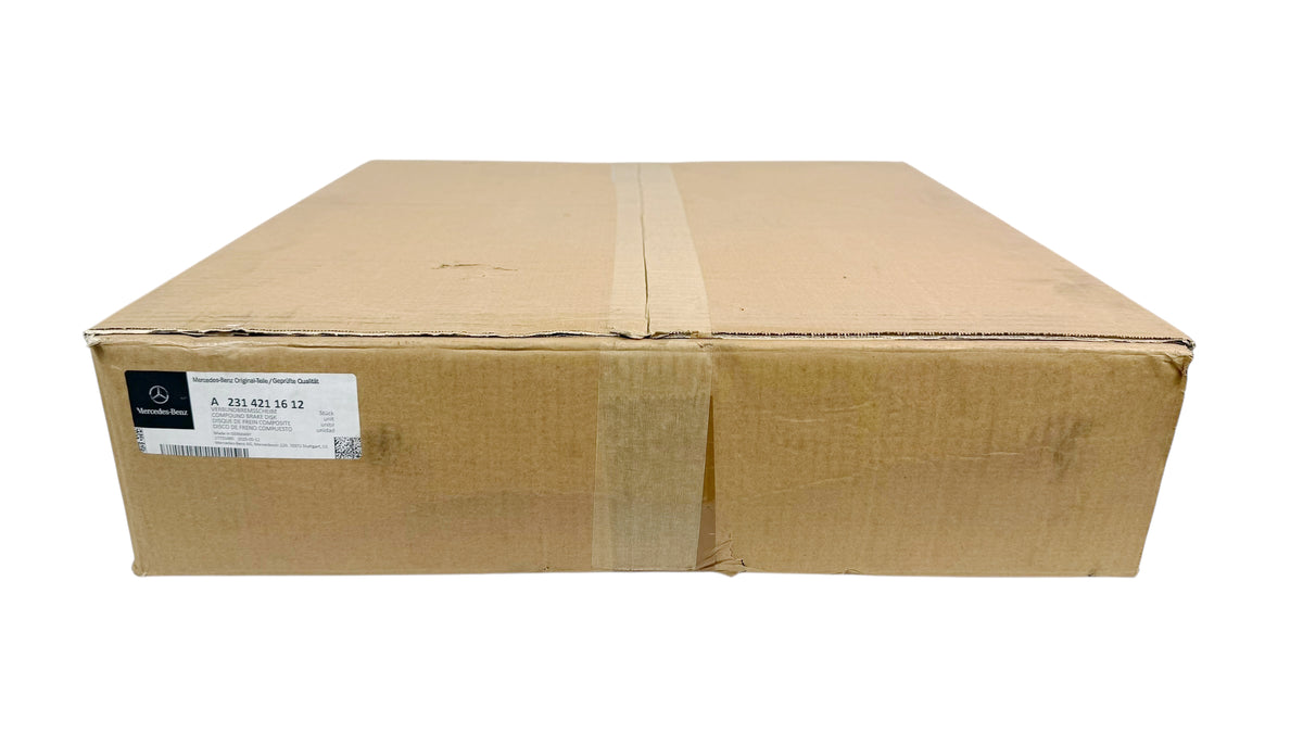 MERCEDES C63 E63 CLS63 GLC AMG FRONT RIGHT CERAMIC DISC A2314211612 ...