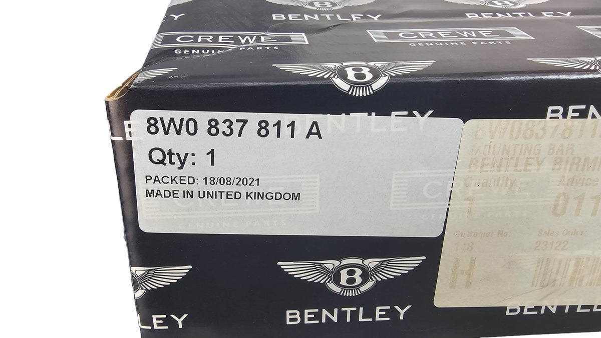 BENTLEY BENTAYGA MOUNTING BAR 8W0837811A – ApexSpares