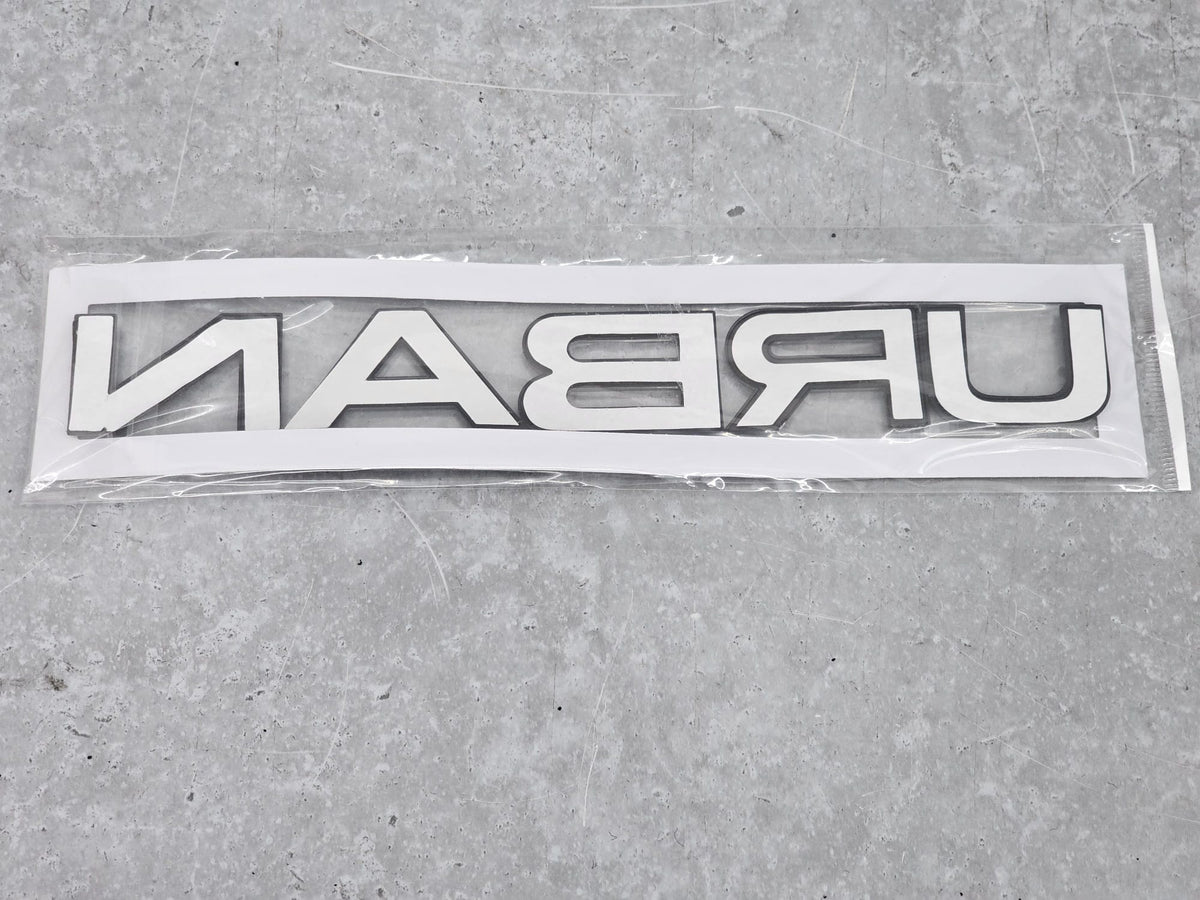 URBAN BONNET BADGE FOR RANGE ROVER - GLOSS BLACK – ApexSpares