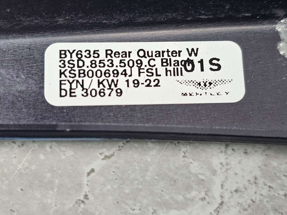 BENTLEY TRIM STRIP REAR WINDOW 3SD83509C – ApexSpares
