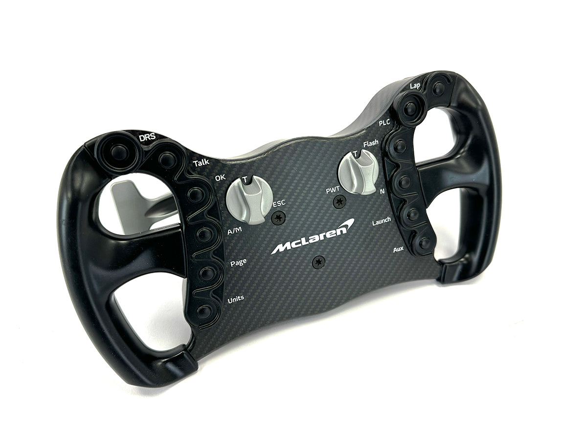 MCLAREN SENNA GTR CARBON RACE STEERING WHEEL 15NA056RP – ApexSpares