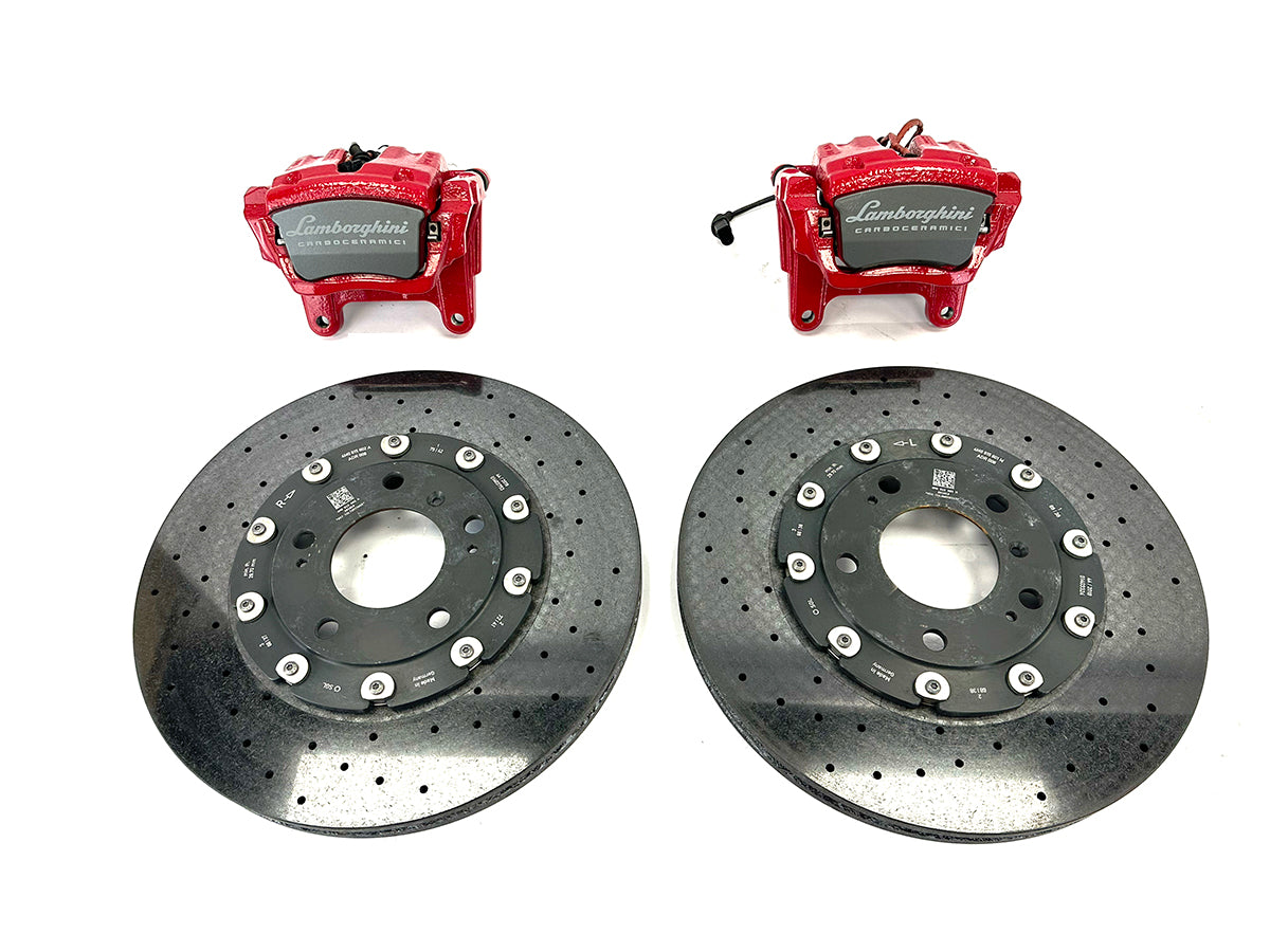 LAMBORGHINI URUS REAR CERAMIC BRAKE KIT CALIPARS + DISCS SET – ApexSpares