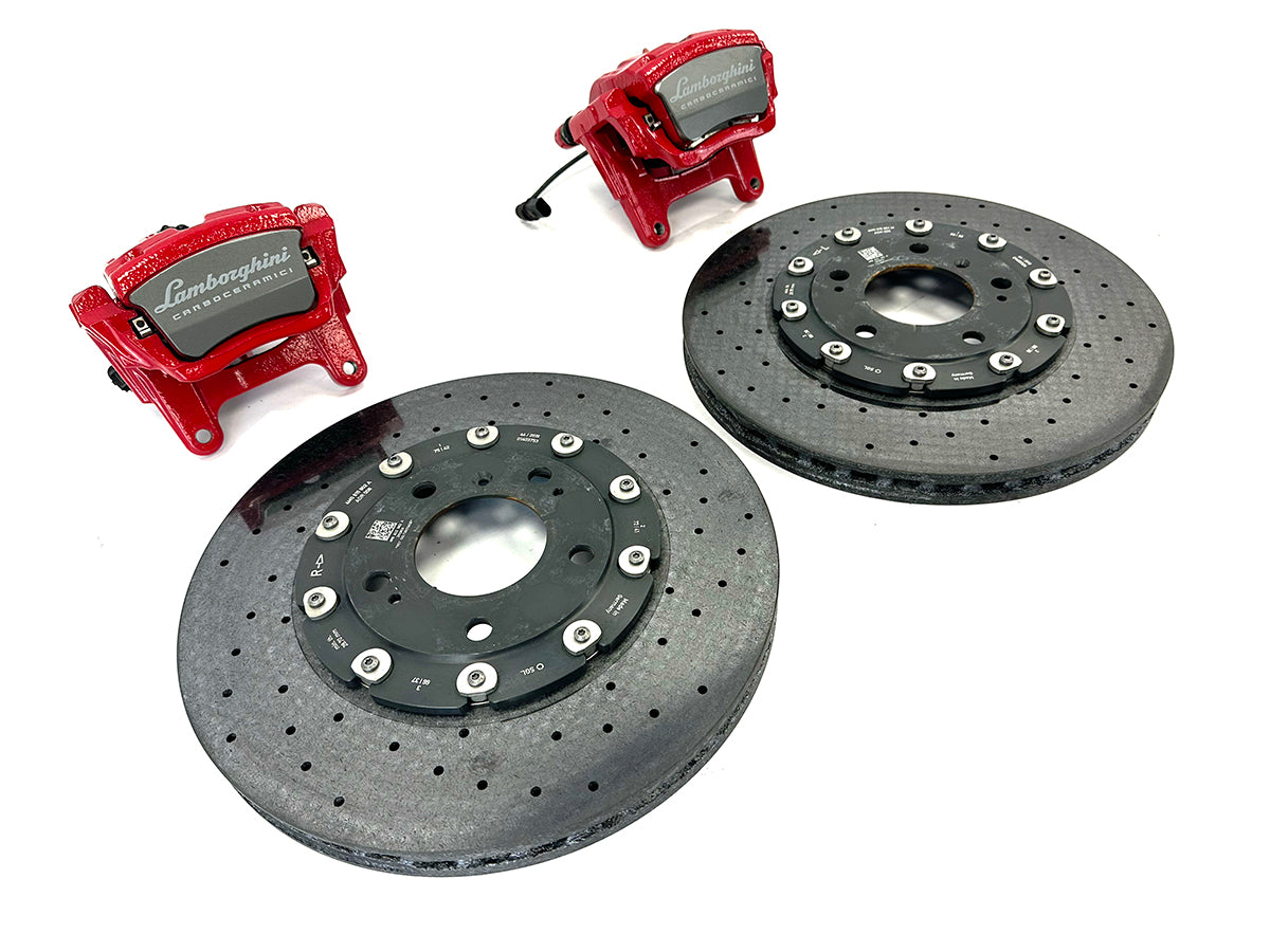 LAMBORGHINI URUS REAR CERAMIC BRAKE KIT CALIPARS + DISCS SET – ApexSpares