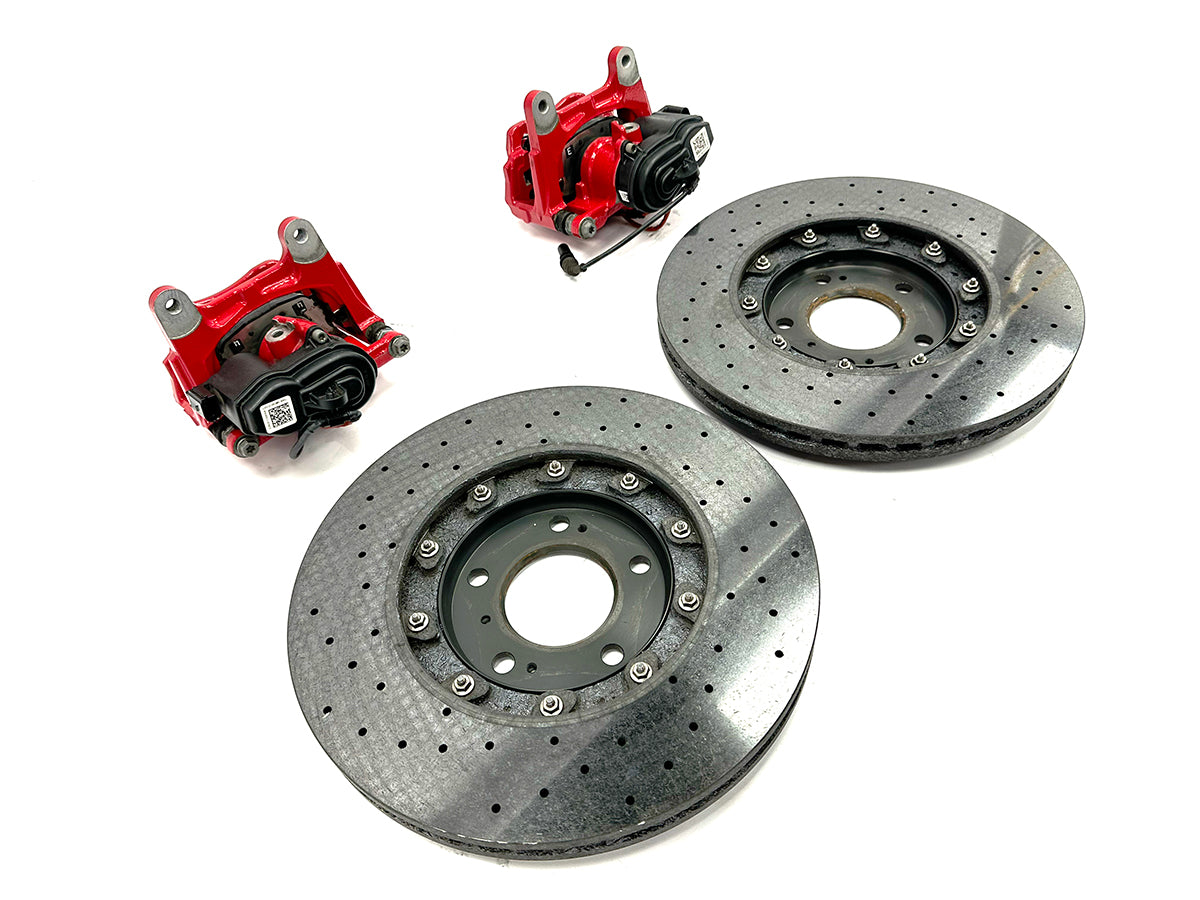 LAMBORGHINI URUS REAR CERAMIC BRAKE KIT CALIPARS + DISCS SET – ApexSpares